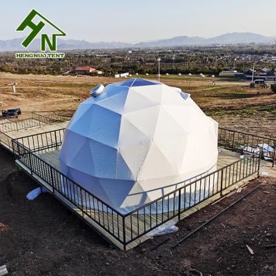 Cina Camera prefabbricata di Glamping della tenda della cupola geodetica del diametro 6m per la sistemazione di Rourist in vendita