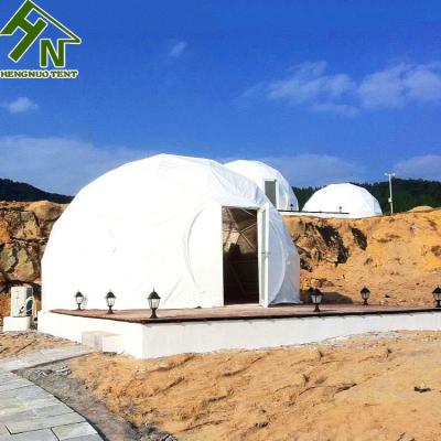 Cina Camera prefabbricata di Glamping della tenda della cupola geodetica del diametro 6m per la sistemazione di Rourist in vendita