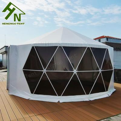 Китай Гальванизированный дом купола курорта шатра Yurt железного каркаса геодезический монгольский для продажи продается