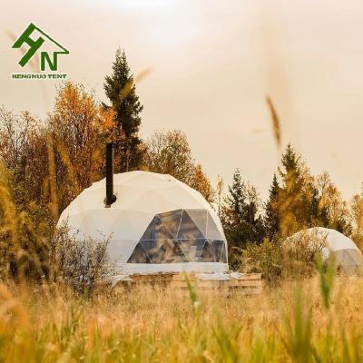 Cina Tenda di campeggio all'aperto a prova di fuoco della cupola geodetica del diametro 5m per sistemazione in vendita