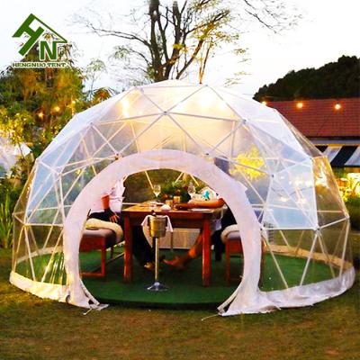 Китай Tear Resistant Outdoor Igloo Tent Clear Dome Restaurant Music Bar Domo With LED Light продается