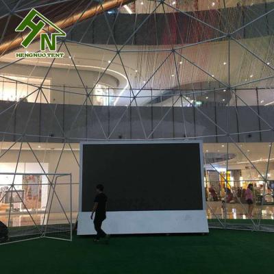 中国 Big 13m Clear Pvc Geodesic Dome Tent For Event Garden 販売のため