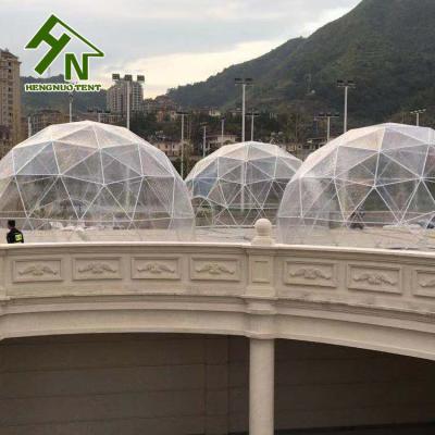 Cina Piccola tenda a cupola geodetica per tende a cupola trasparente per esterni in vendita