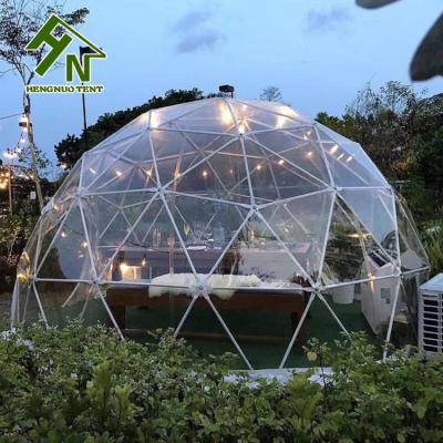Cina Piccola tenda a cupola geodetica per tende a cupola trasparente per esterni in vendita
