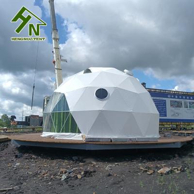 Cina Tenda a cupola geodetica impermeabile Glamping per esterni con lucernario in vendita