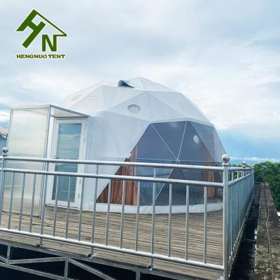 China White PVC pvc dome tent Hotel Tent geodesic tent outdoor dome tent Te koop