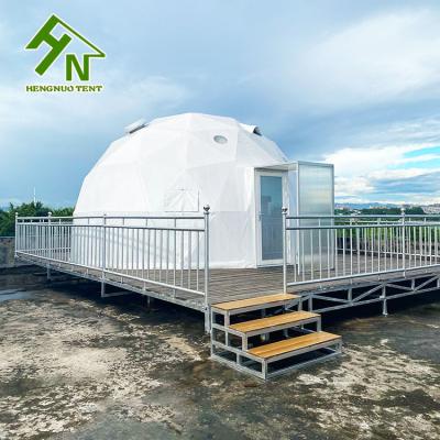 China White PVC pvc dome tent Hotel Tent geodesic tent outdoor dome tent Te koop