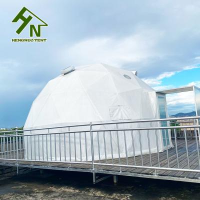 China White PVC pvc dome tent Hotel Tent geodesic tent outdoor dome tent Te koop