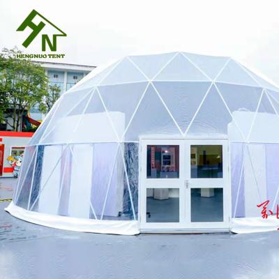 China 6m camping geodesic dome tent for living en venta