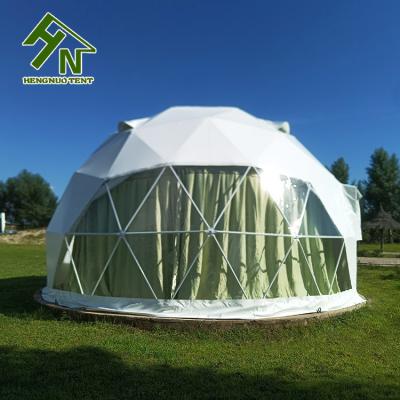 中国 白い熱いすくいの電流を通された管党ドームのテントの雪の負荷 75KG/SQM 販売のため