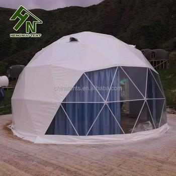 中国 白い熱いすくいの電流を通された管党ドームのテントの雪の負荷 75KG/SQM 販売のため
