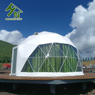 Cina carico di vento della tenda della cupola geodetica della famiglia di 3m 4m 5m 6m piccolo 120km/h in vendita