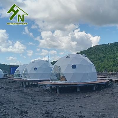 Cina carico di vento della tenda della cupola geodetica della famiglia di 3m 4m 5m 6m piccolo 120km/h in vendita