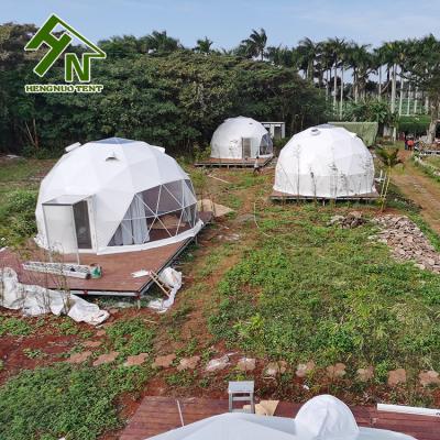 Cina Tenda a cupola Geo bianca per hotel per 4 persone in vendita