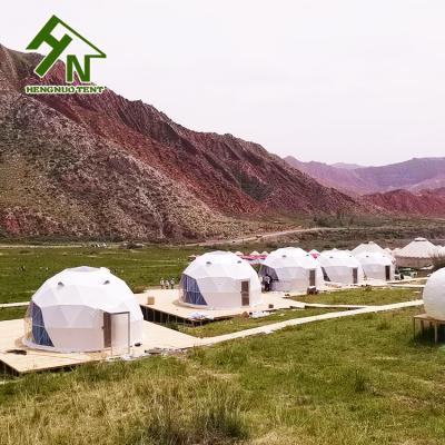 Cina 3m Diameter 19sqm Geo Camping Dome Tent For Party Festivals in vendita