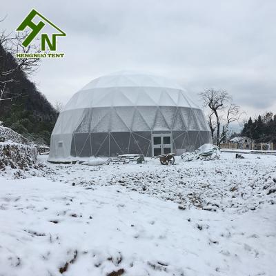 China 6 Person Small Camping Geo Dome Tent Waterproof 48m Diameter en venta