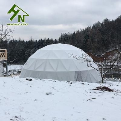 Cina 6 Person Small Camping Geo Dome Tent Waterproof 48m Diameter in vendita