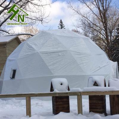 Cina 6 Person Small Camping Geo Dome Tent Waterproof 48m Diameter in vendita