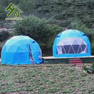 Cina Del giro della porta variopinta del PVC piccola Geo tenda della cupola di 2 persone per vivere multi funzionale in vendita
