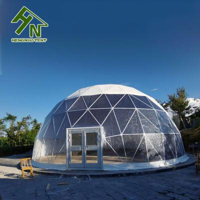 Cina Resistenza al fuoco flessibile della tenda della cupola geodetica di 8m DIN4102 in vendita