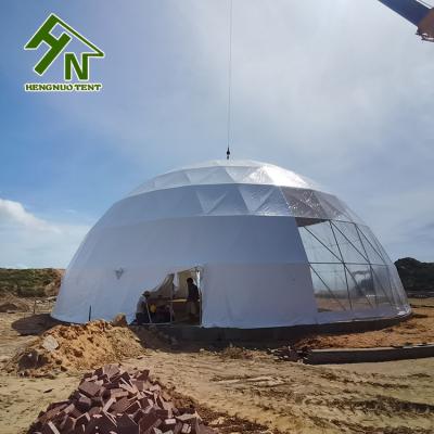 Cina Resistenza al fuoco flessibile della tenda della cupola geodetica di 8m DIN4102 in vendita