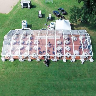 中国 15x20m 300人アルミニウム フレームのテントの玄関ひさし党ホール3に60m広く 販売のため