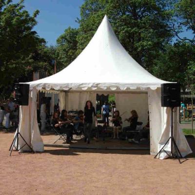 Cina Il cellulare modulare della tenda di evento della pagoda della struttura di alluminio funziona il gazebo del piccolo deposito in vendita