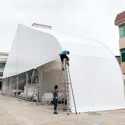 China Hengnuo curvou a barraca TFS do evento arde o campo de tênis exterior de Restardant B1 à venda