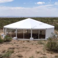 China Outsunny Circle Catering Multi Sided Tent Marquee Octagonal Waterproof Material for sale