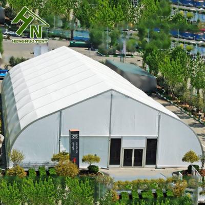 China Barraca exterior curvada da associação do telhado do PVC da tampa da piscina famoso de alumínio à venda