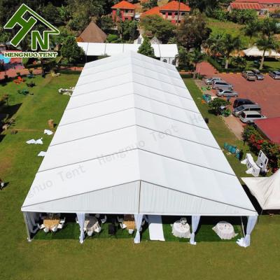 China acontecimiento claro del banquete de boda del palmo de la tienda de aluminio blanca del marco de los 20x45m en venta