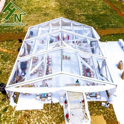 China Certificado blanco del CE del SGS de la tienda de la carpa de la boda del claro 10x20 del tejado al aire libre del acontecimiento en venta