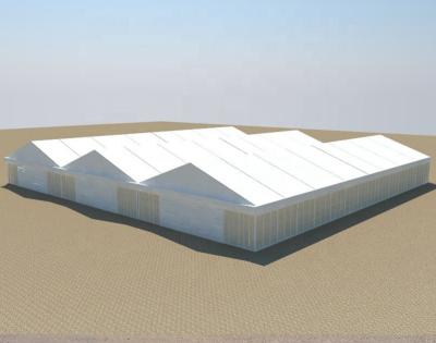 Cina Impermeabilizzazione di stoccaggio Grande tenda con telaio in alluminio DIN4102 B1 M2 in vendita