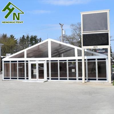 Cina Parete all'aperto del PVC della tenda della struttura 30x50 di stile di lusso con allineare decorazione in vendita