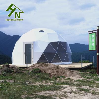 Cina Tenda di campeggio all'aperto durevole della cupola di 2 persone del diametro 6m sulla montagna in vendita