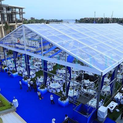 Cina 500 la immersione calda della portata di vetro all'aperto dell'alluminio 20x25m della tenda della persona ha galvanizzato l'acciaio in vendita