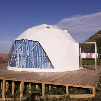 Cina tenda geodetica 2 della cupola di pop-up di 6m alla finestra di vetro di capacità di 6 persone in vendita