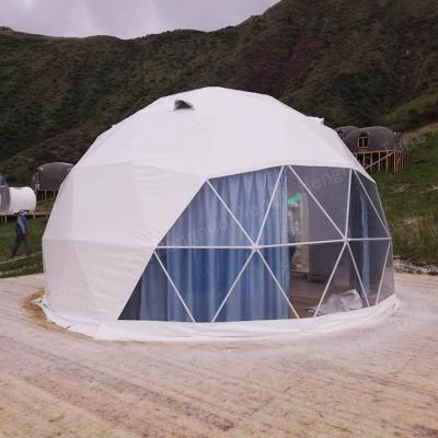 Cina tenda geodetica 2 della cupola di pop-up di 6m alla finestra di vetro di capacità di 6 persone in vendita