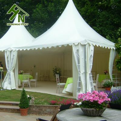 Cina Alta tenda di alluminio di punta di evento del partito della pagoda delle tende 5x5m del giardino bianco in vendita