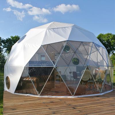 Cina la tenda all'aperto Glamping della bolla di 6m ha prefabbricato la Camera della cupola geodetica in vendita
