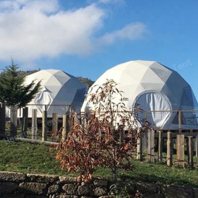 Cina Porta di campeggio della chiusura lampo della chiara della finestra tenda impermeabile della cupola geodetica in vendita