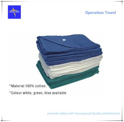 China Export High quality OR cotton disposable surgical operation towel for sale