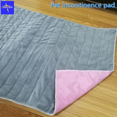 China pet mat washable waterproof absorbent incontinence underpads for sale