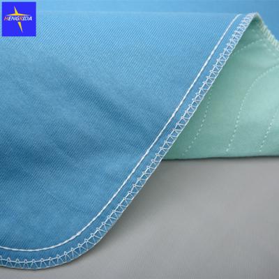 China 4-layer softer washable waterproof absorbent incontinence underpad for children and old people for sale