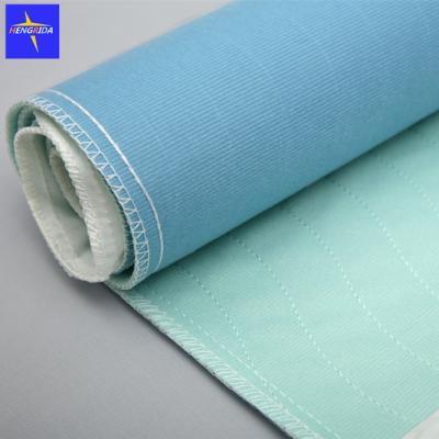 China Fast dye washable waterproof absorbent reusable incontinence bed pad for hospital for sale