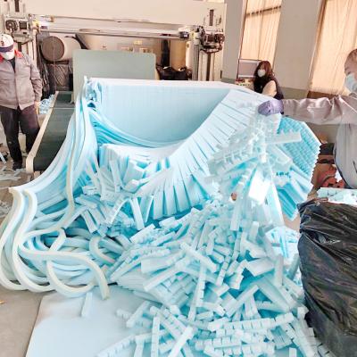 Cina Foam Cutting China Made EPS Foam Block Cutting Machine CNC Vertical Cutting Machine Sponge Profile Cutting Machine in vendita