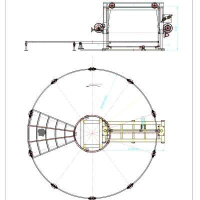 Cina Lc-73 Longmen Horizontal Rotary Table Foam Cutting Machine Sponge Circular Cutting Cutting Machine in vendita
