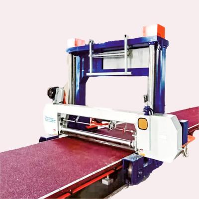 China Polyurethane Foam Software Foam Makers CNC Foam Cutter Horizontal Foam Profile Cutting Big Block Foam Cutting Machine Te koop