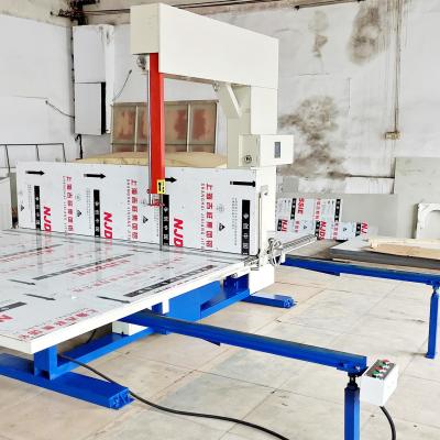 China Vertical EPS Foam Block PU Foam Cutting Machine , Vertical Polyurethane Foam Cutting Machine à venda