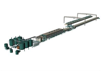 Cina Automatic Continuous EPS Foam Block Foam Machine Line Lc-2400 Mattress Foam Sponge Production Line in vendita